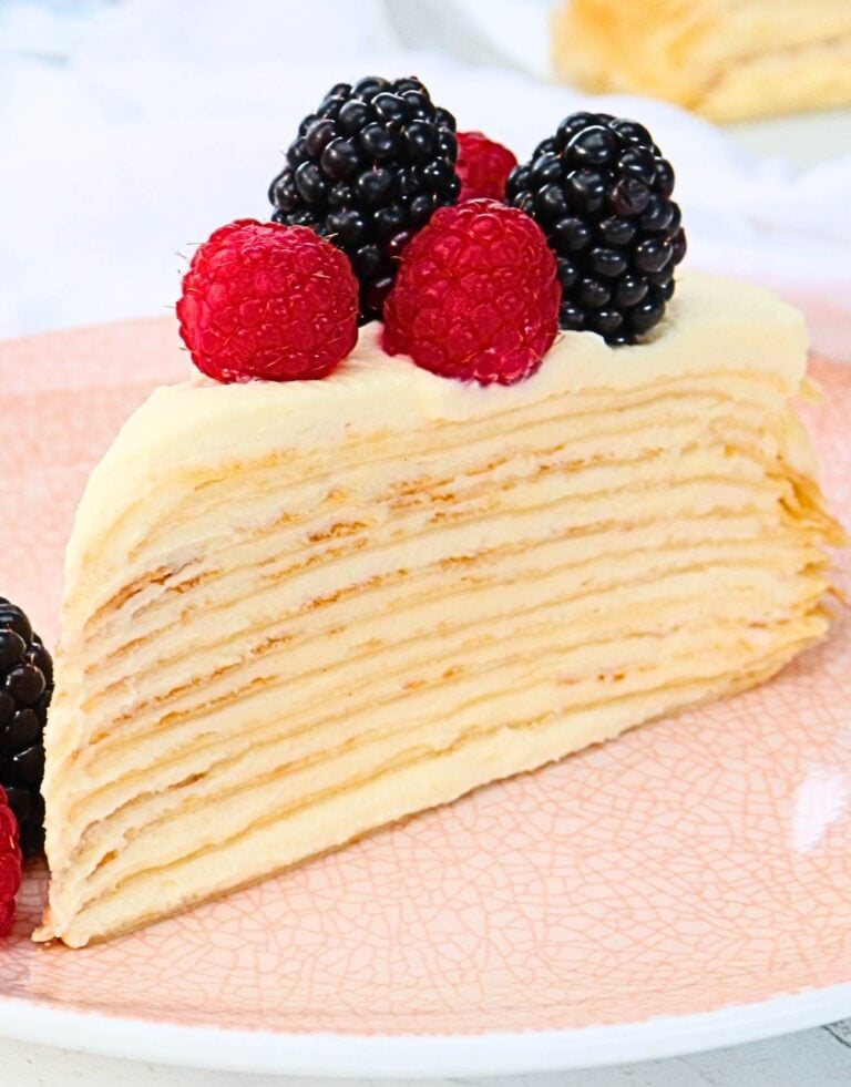 Simple Crepe Cake Recipe - Cakes by MK