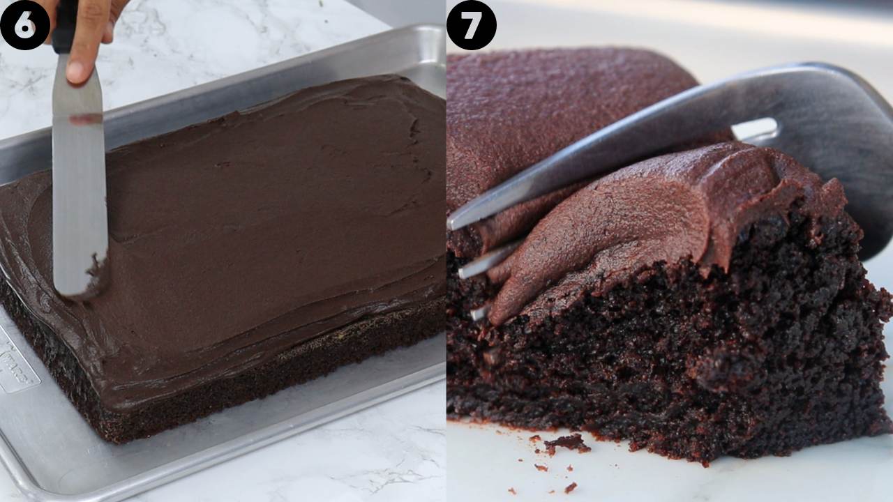 Moist Chocolate Sheet Cake - Cakes by MK
