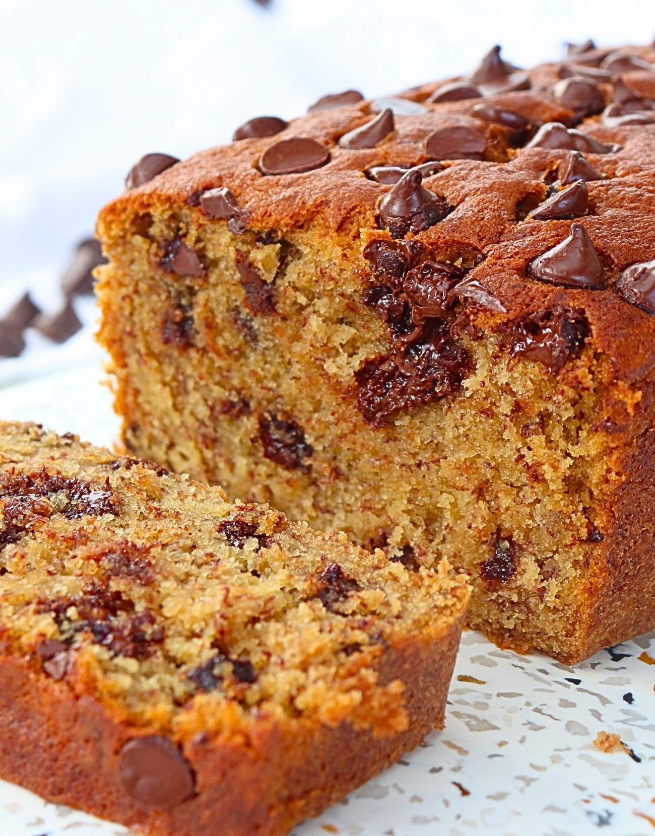 Banana and chocolate loaf store