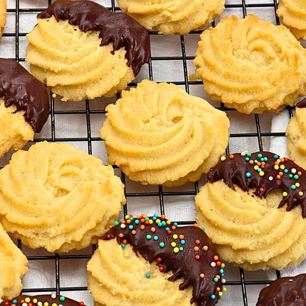 The Best Ever Butter Cookies - Cakes by MK