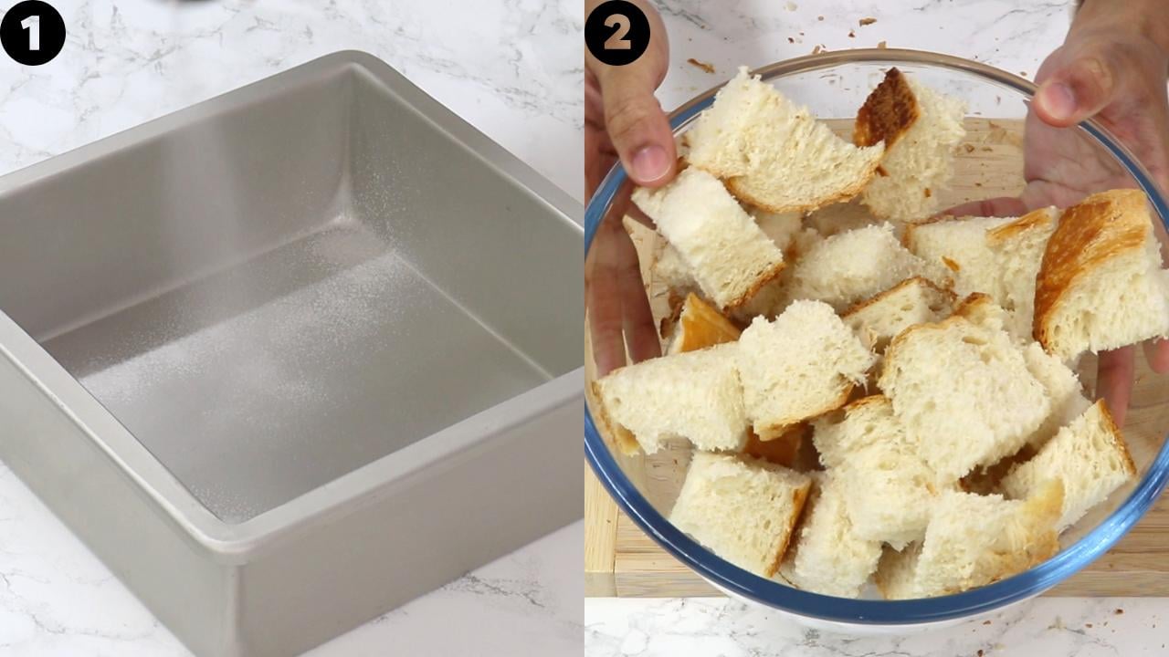 Bread Pudding Recipe (Rich & Custardy!) - Cakes by MK